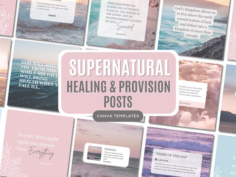 Christian Instagram Posts, Bible Verses Instagram, Christian Canva ...