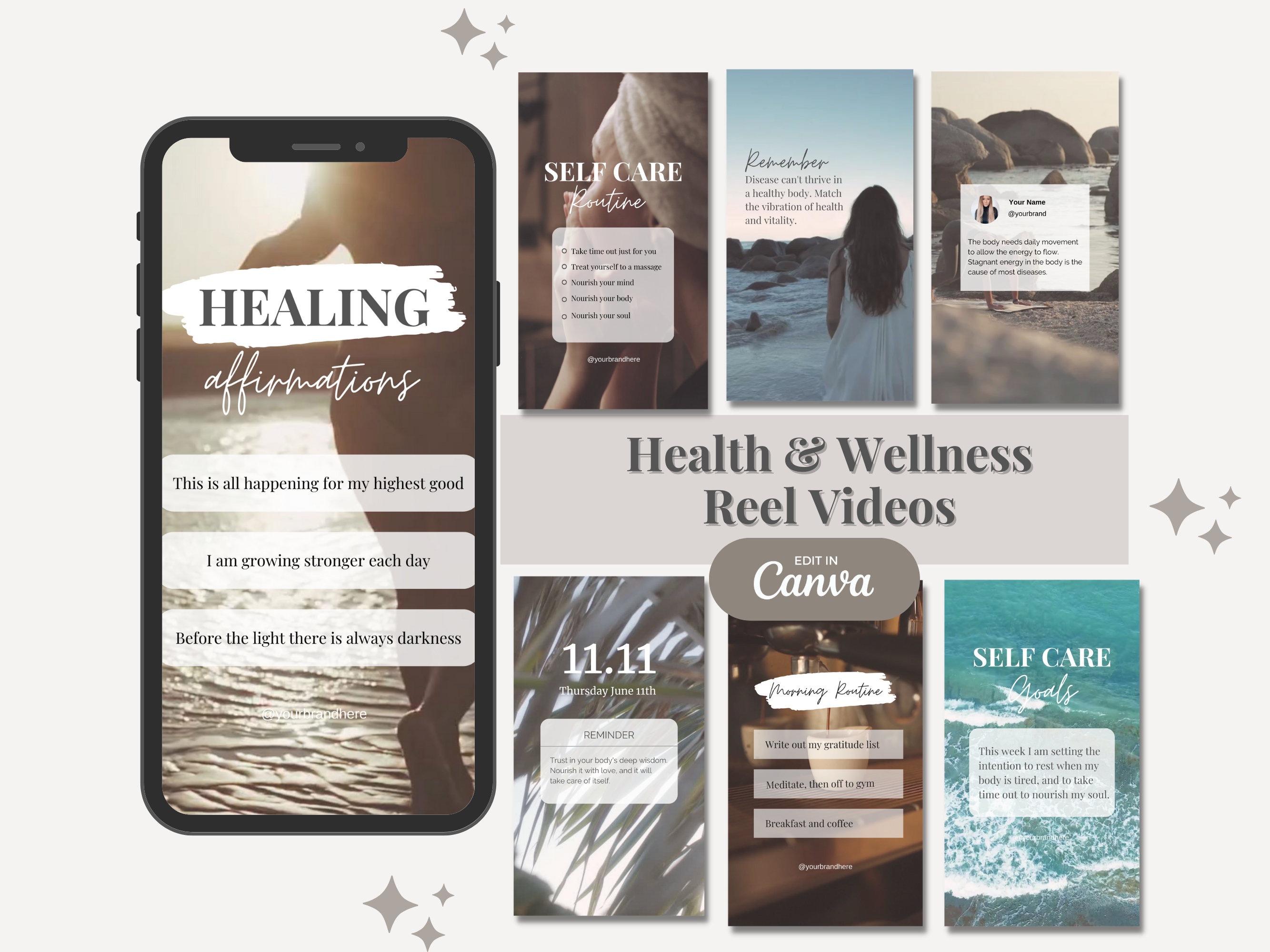 Instagram Reels, Video Reel Template, Health and Wellness, Spiritual ... Instagram Reels, Video Reel Template, Health and Wellness, Spiritual ...