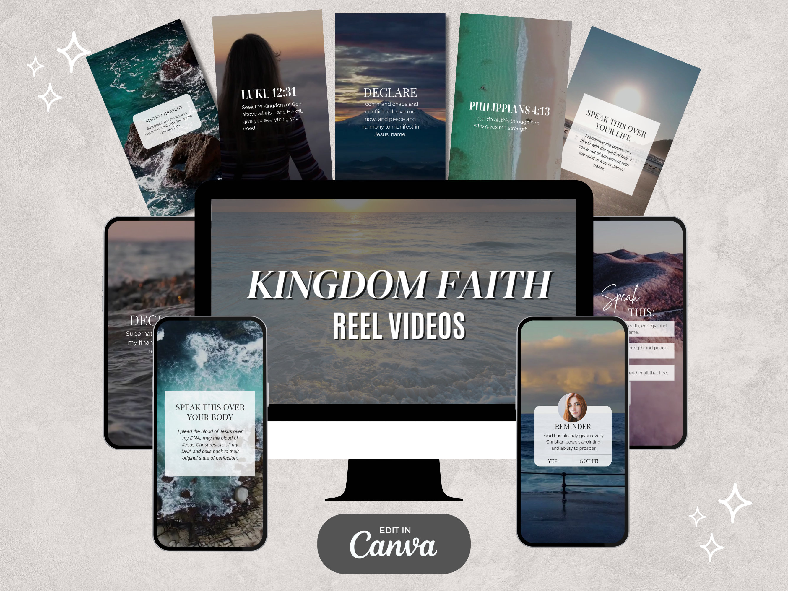 Christian Instagram Reels, Christian Instagram Templates, Instagram ...