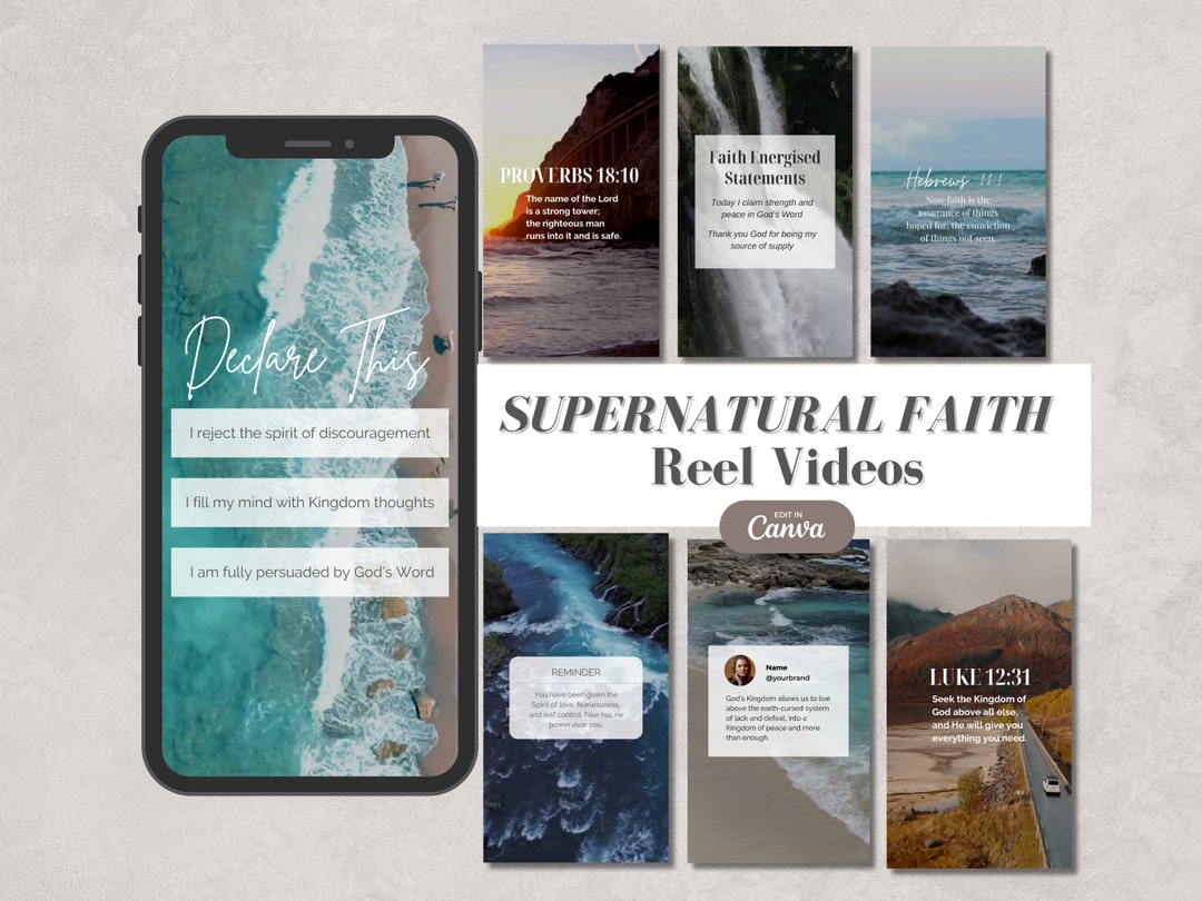Instagram Reels, Christian Instagram Templates, Reels Video Template ...