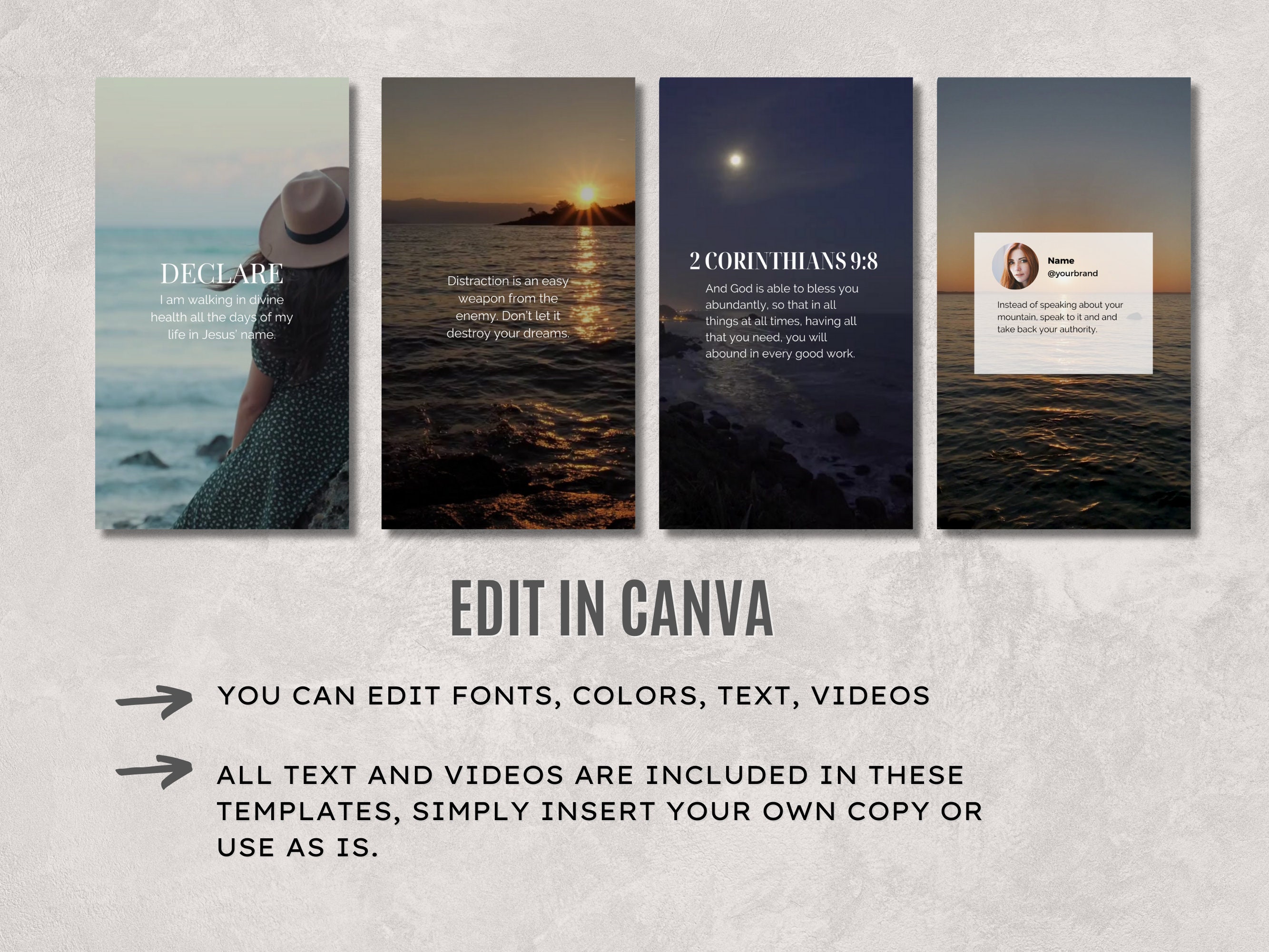 Christian Instagram Reels, Christian Instagram Templates, Instagram ...