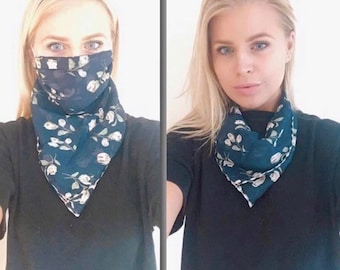 Scarf Face Mask | Etsy