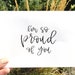 Printable Im So Proud Of You Card Congrats Card | Etsy