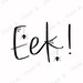 Eek Printable Wall Art, Halloween Wall Decor, Halloween Sign, Halloween ...