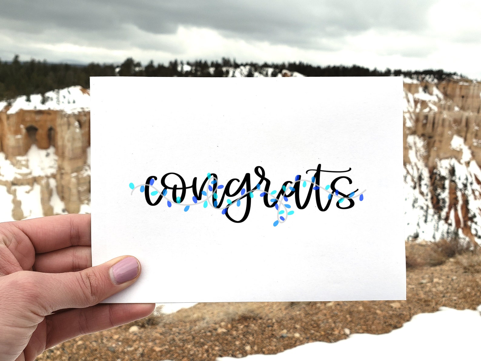 Printable Congrats Card, Digital Download Congrats Card, Baby Shower ...