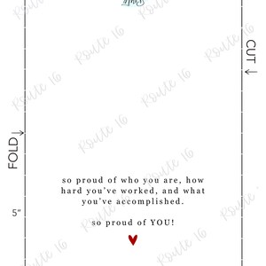 Printable I’m so Proud of You Card, Congrats Greeting Card ...