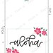 Printable Aloha Card, Instant Download Card, Digital Download Aloha ...