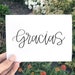 Printable Gracias Card, Gracias Card, Instant Download Thank You Card ...