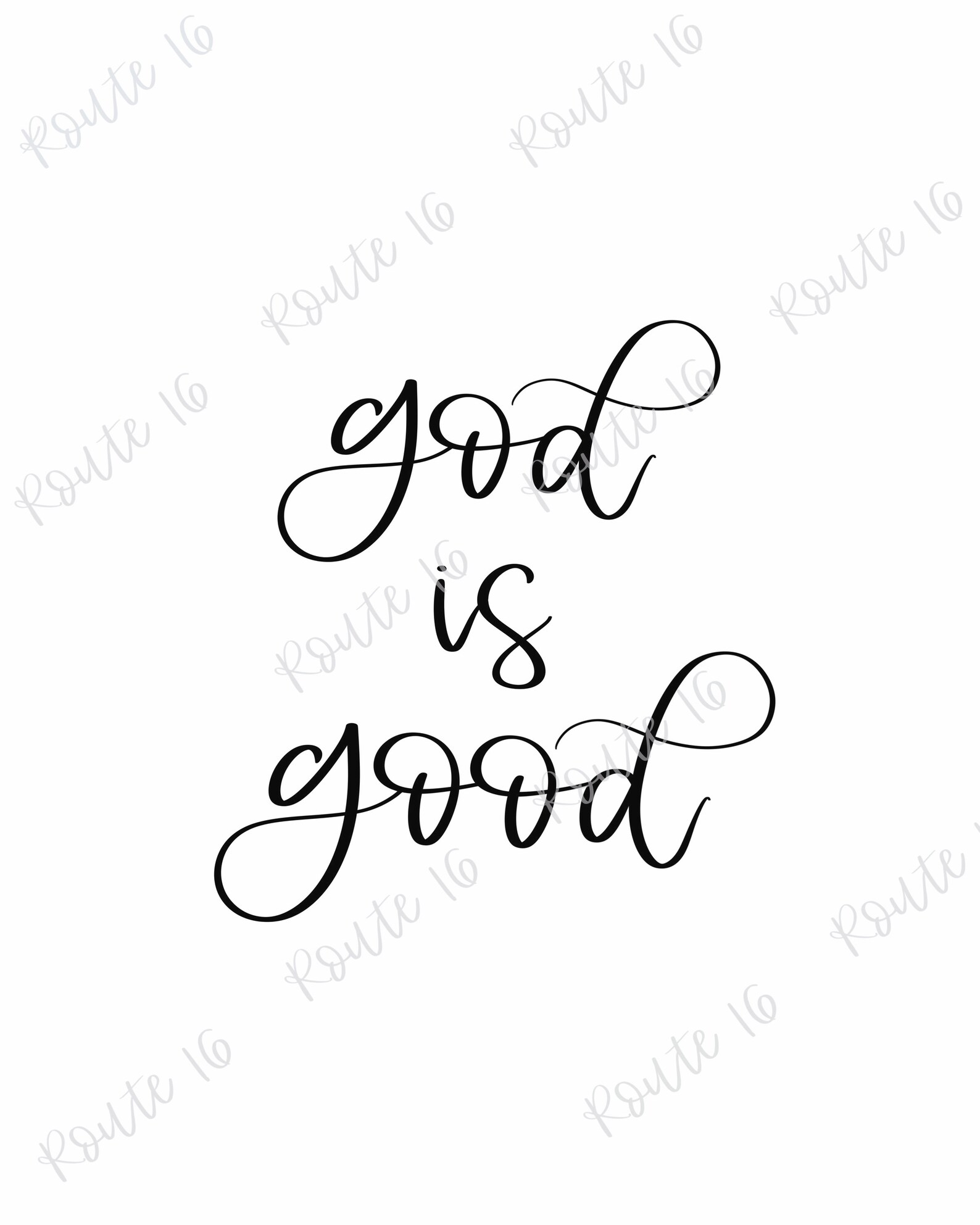 God is Good Printable Wall Art, Christian Wall Art, God is Good Sign ...