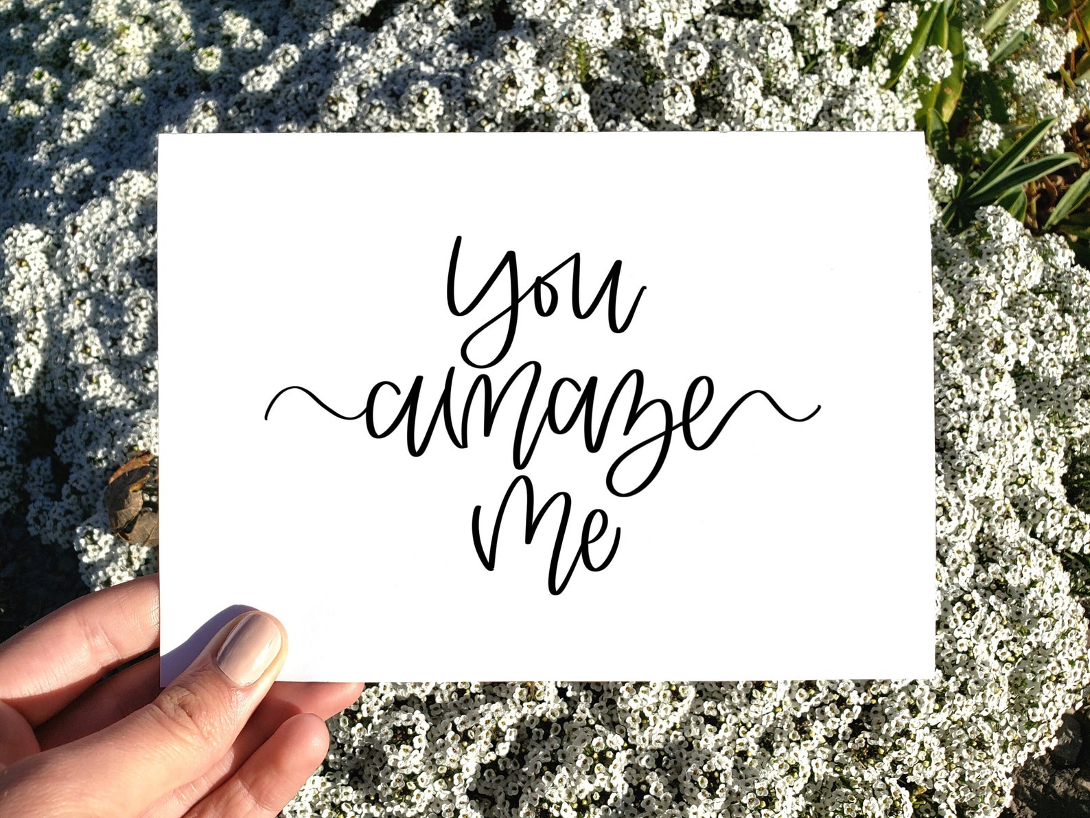 You Amaze Me Card, Sympathy Card, Printable You’re Amazing Card ...