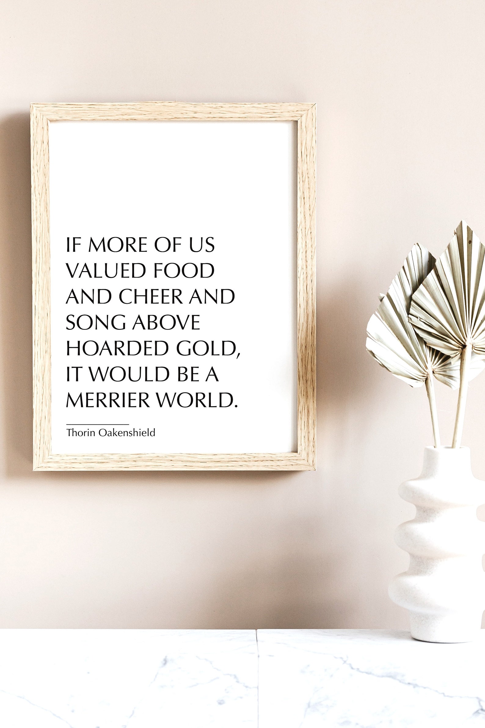 Thorin Oakenshield Printable Wall Art, Lord of the Rings Poster, the ...