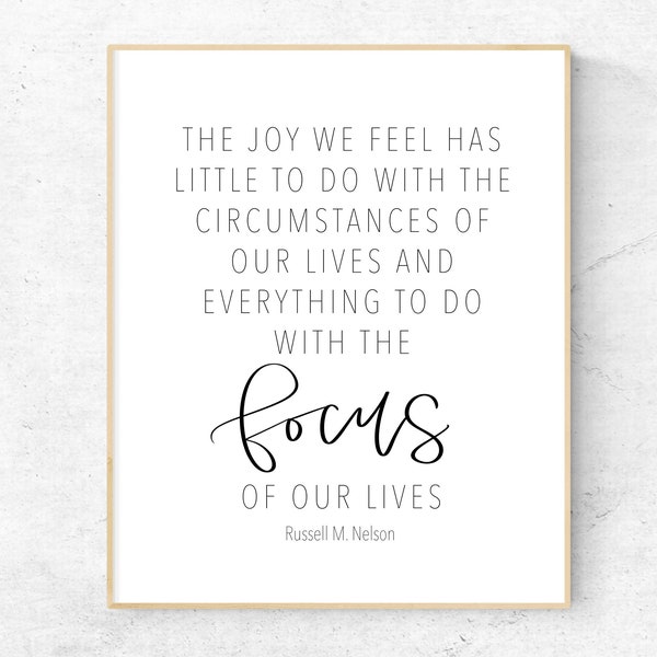 The Joy We Feel Has Little to Do With the Circumstances of Our Lives ...