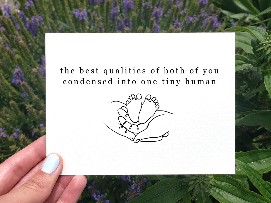 Printable Baby Shower Card, Cute New Mom Card, New Baby Congratulations ...