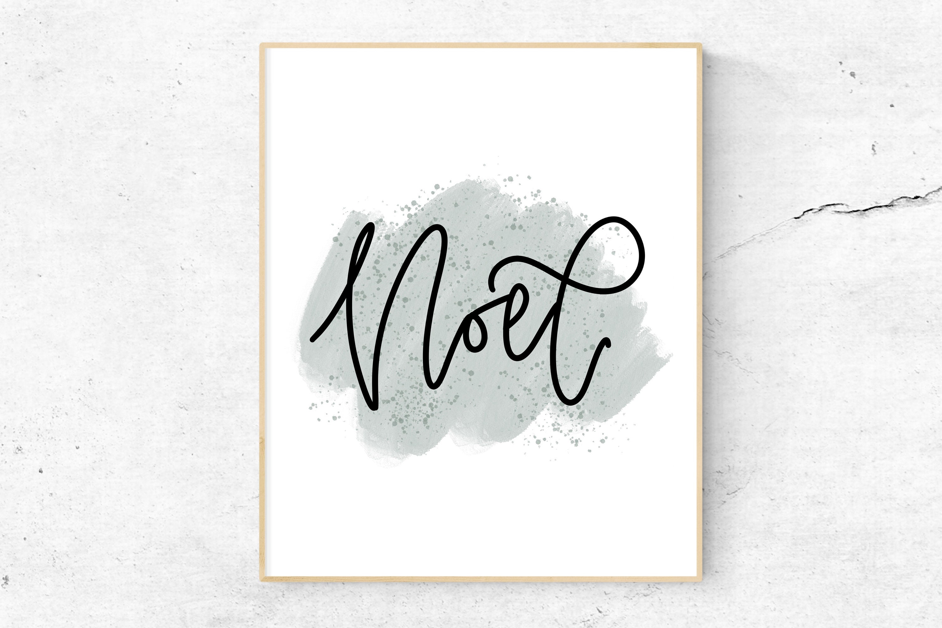 Noel Christmas Wall Art Boho Christmas Decor Noel Wall Art - Etsy