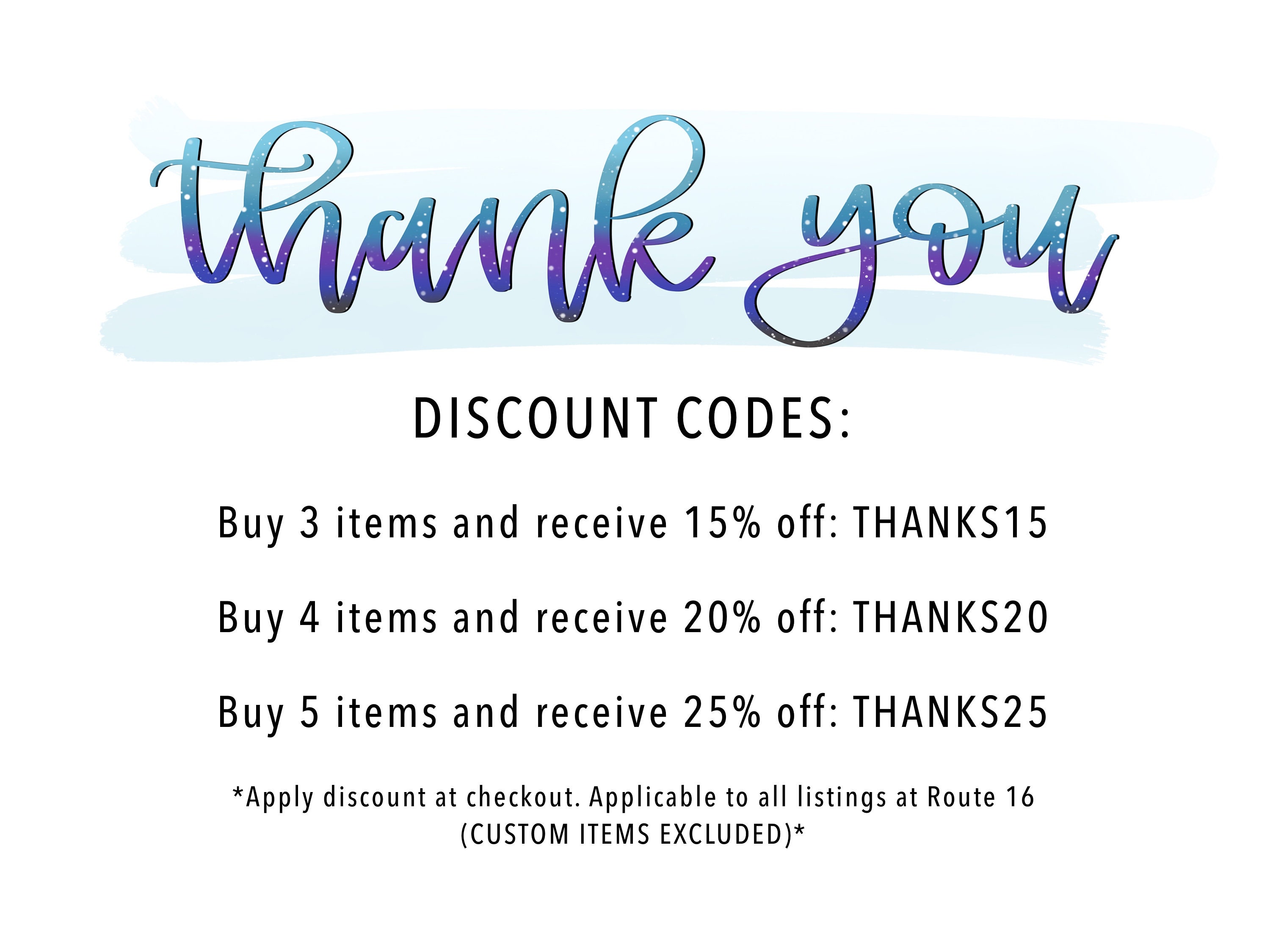 Thank You Multicolored Lights Card Instant Download Card | Etsy