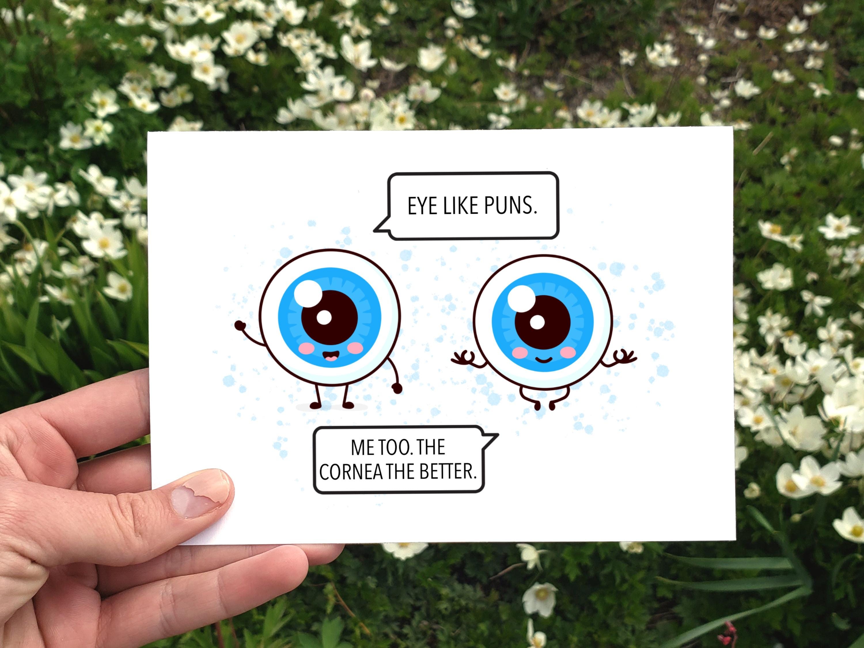 Printable Funny Greeting Card, Card for Eye Doctor, Sarcastic Card ...