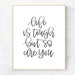 Life is Tough but so Are You Printable Wall Art, Entryway Sign ...