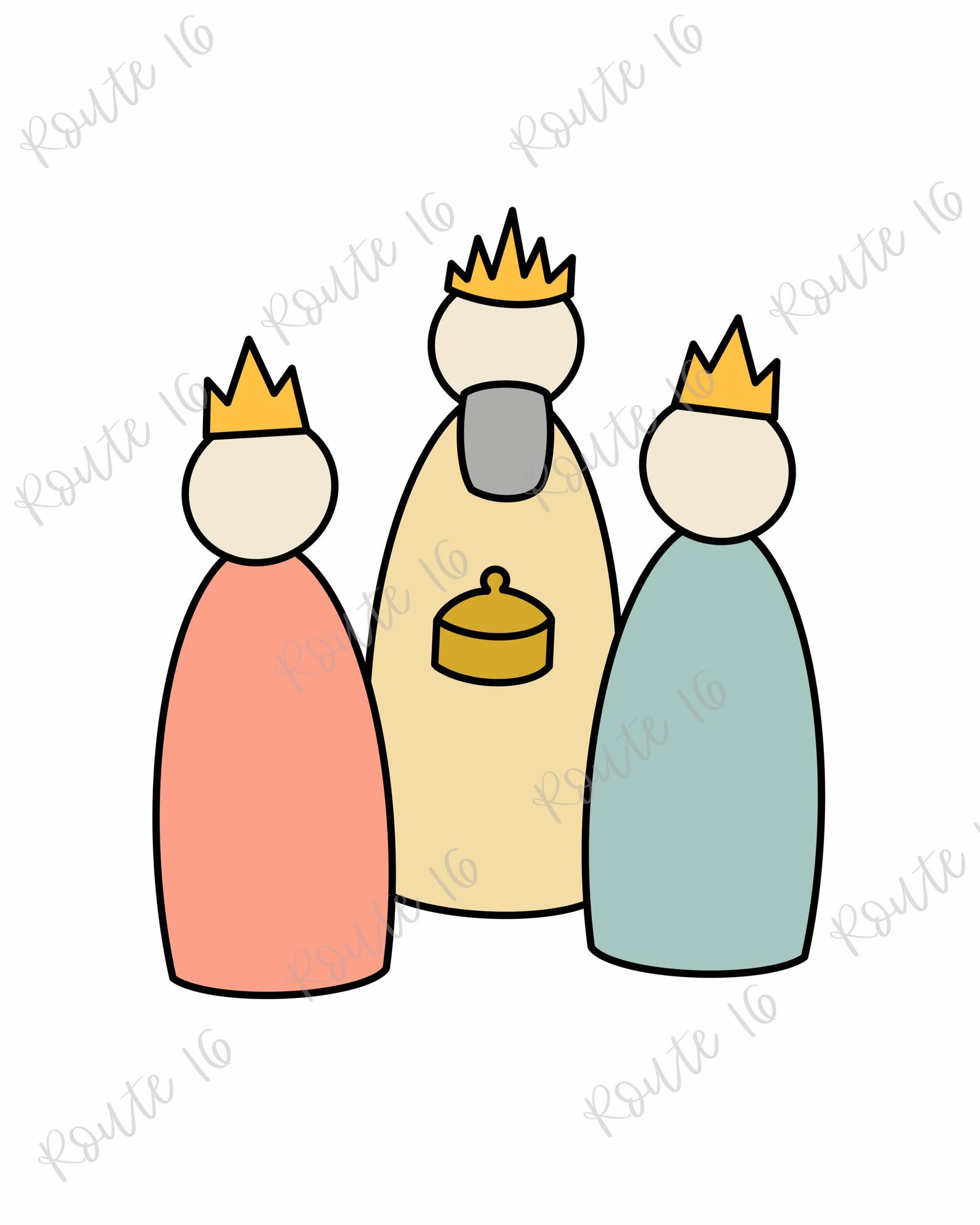 Printable the Three Wise Men Wall Art, Christmas Christian Decor, Boho ...