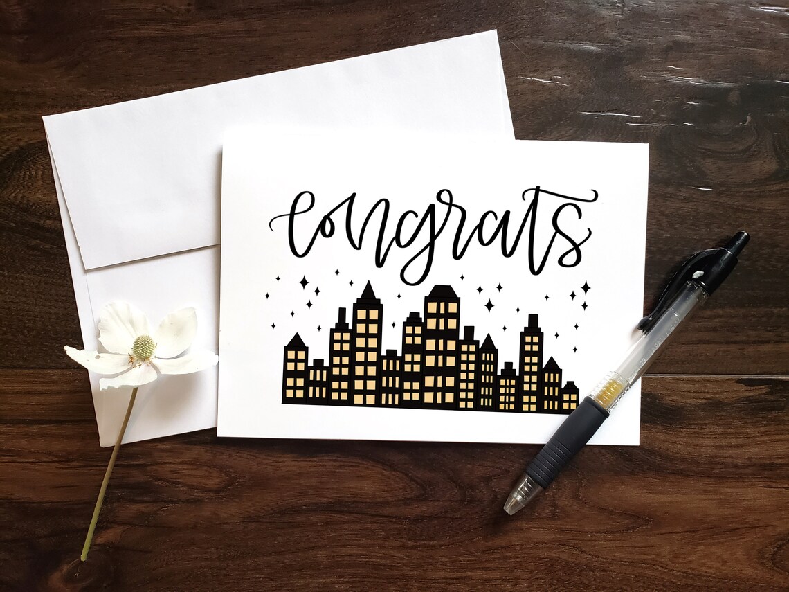 Printable Congrats Card, New Job Card, Congratulations Card, Promotion Card, Congratulations for ...