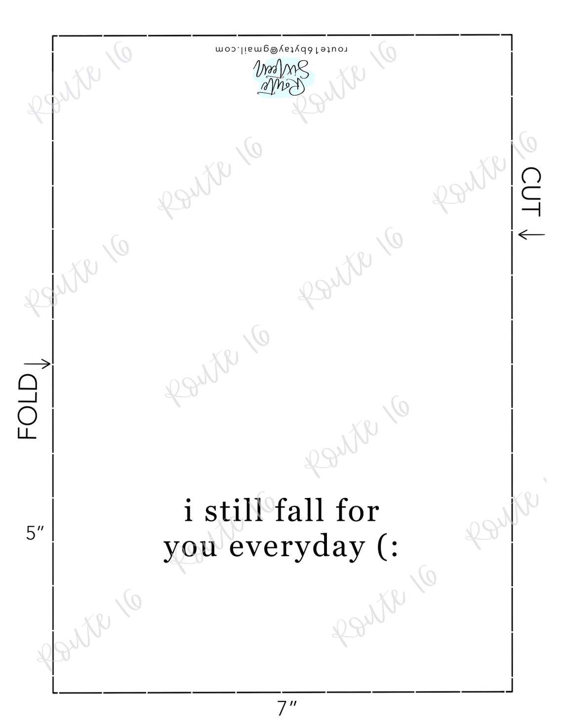 I Still Fall for You Everyday Card, Printable I Love You Card, Romantic ...