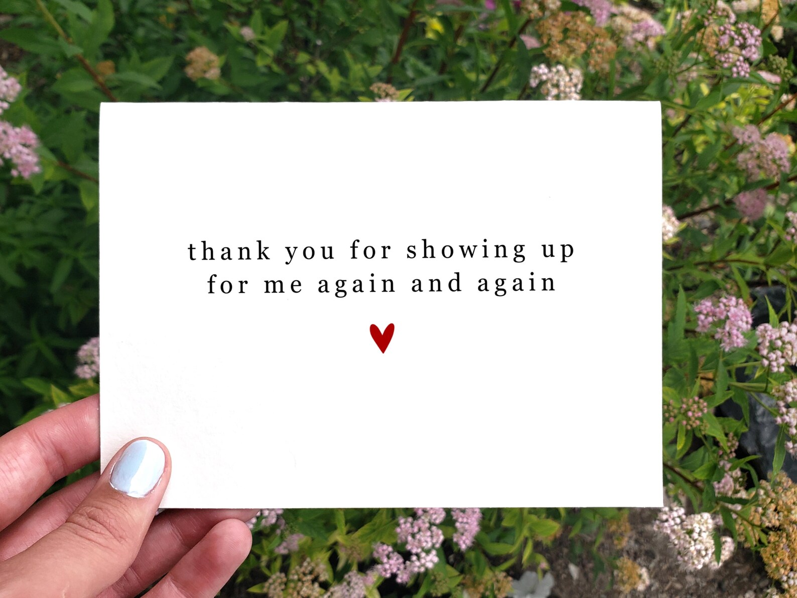 Printable Thank You Card, Friendship Card, Appreciation Card, Thanks ...