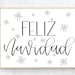 Feliz Navidad Printable Wall Art, Christmas Decor, Feliz Navidad Wall ...