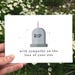 Printable Just Checking in on You Card, Minimalist Thinking of You Card ...