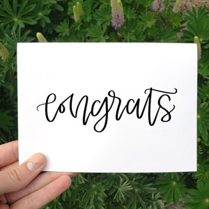 Congrats Card, Instant Download Congrats Card, Printable Congrats Card ...