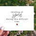 Thinking of You During This Difficult Time Card, Printable Sympathy ...