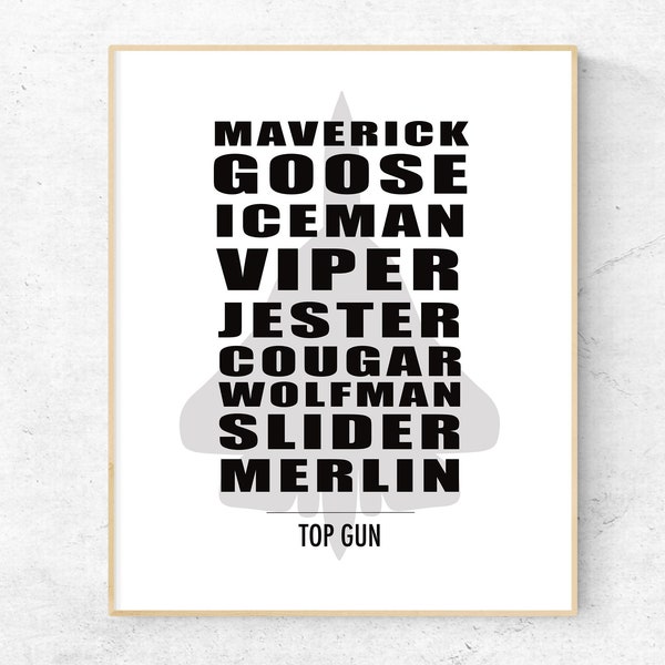 Maverick Call Signs - Etsy