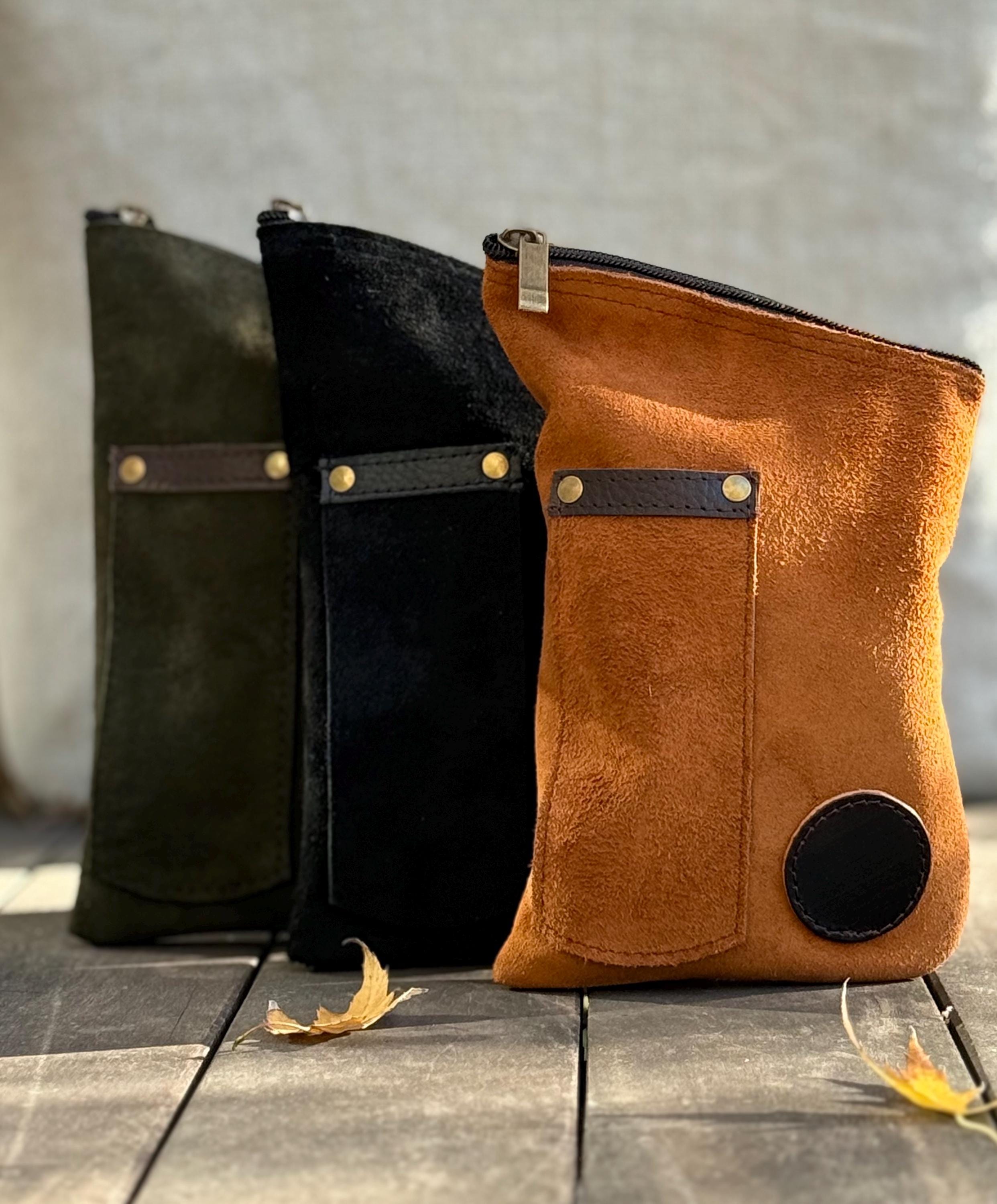 Personalized Suede Leather Yerba Mate Bag, Green Tea Kit, Bombilla ...