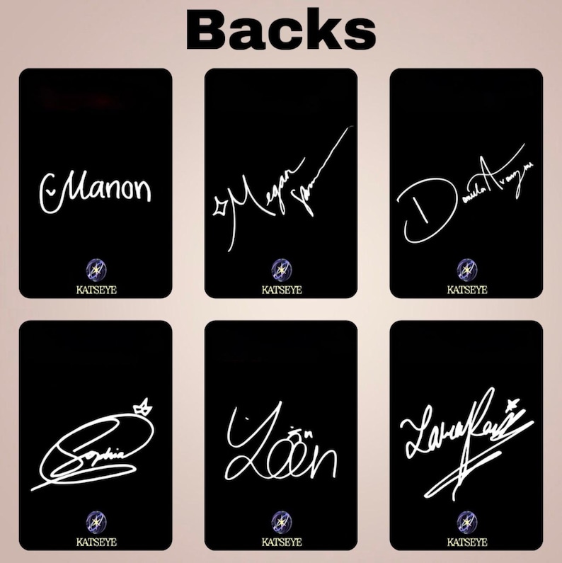 KATSEYE- Puppy Photoshoot / Photocard/ Eyekons / Katseye Merch/ K-pop ...