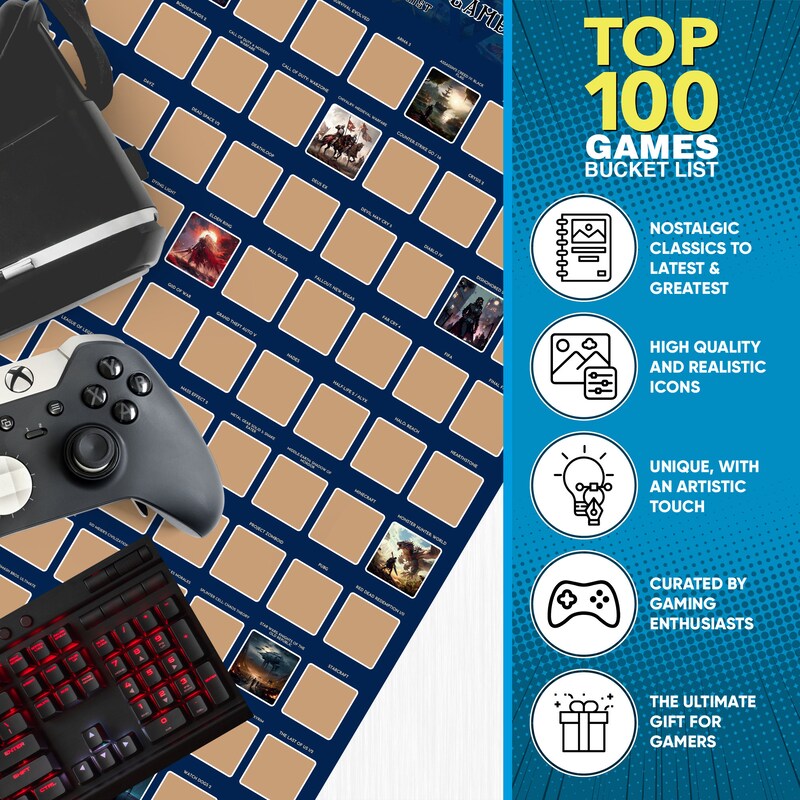 Video Game Posters - Etsy