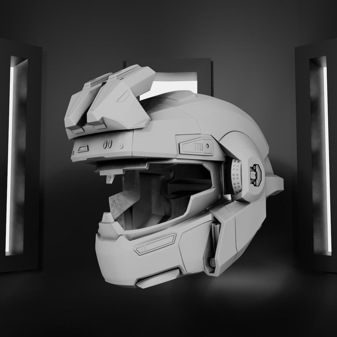 Halo Grenadier Helmet - Etsy