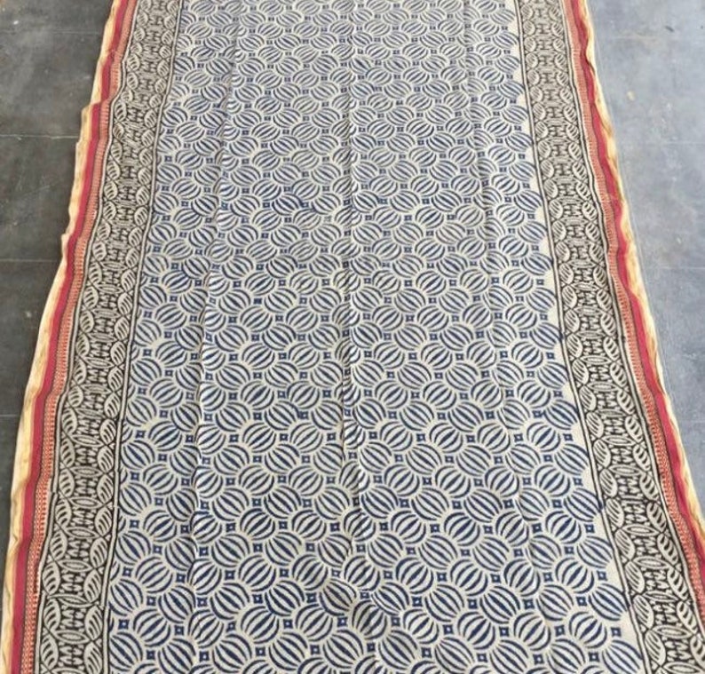 Jari Hand Block Print Pareo Pariyo Sarong Bagru Print,ladies Scarves ...