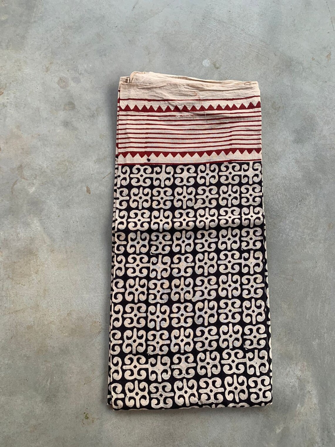 Handmade Cotton Pareo | Indian Block Print Sarong | Eco-friendly ...
