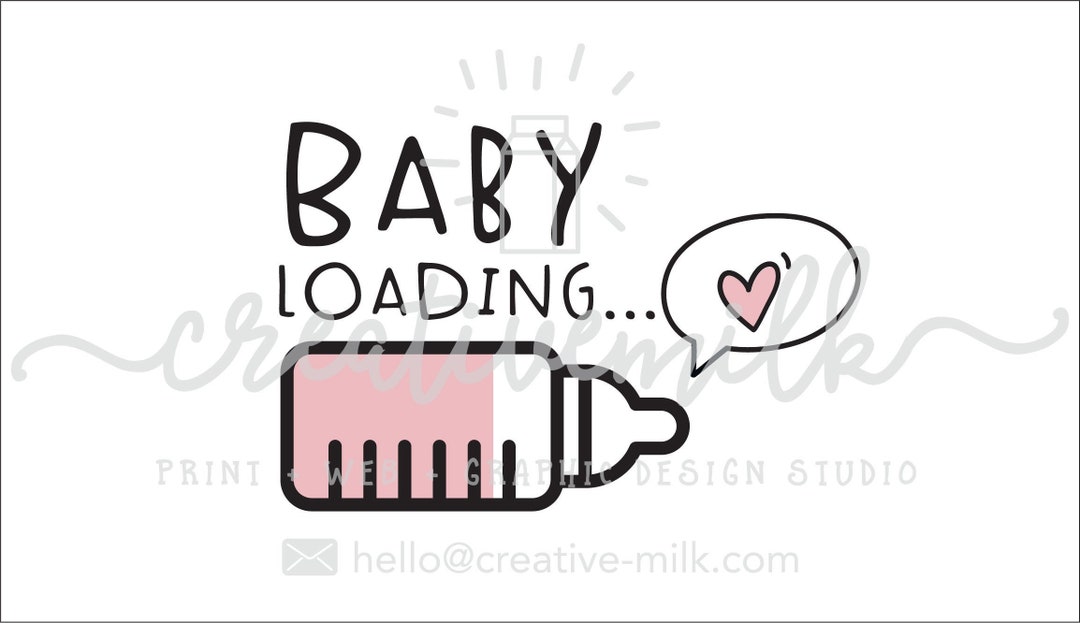 Baby Loading Artwork Svg T-shirt Mug SVG Baby SVG Baby Loading SVG ...