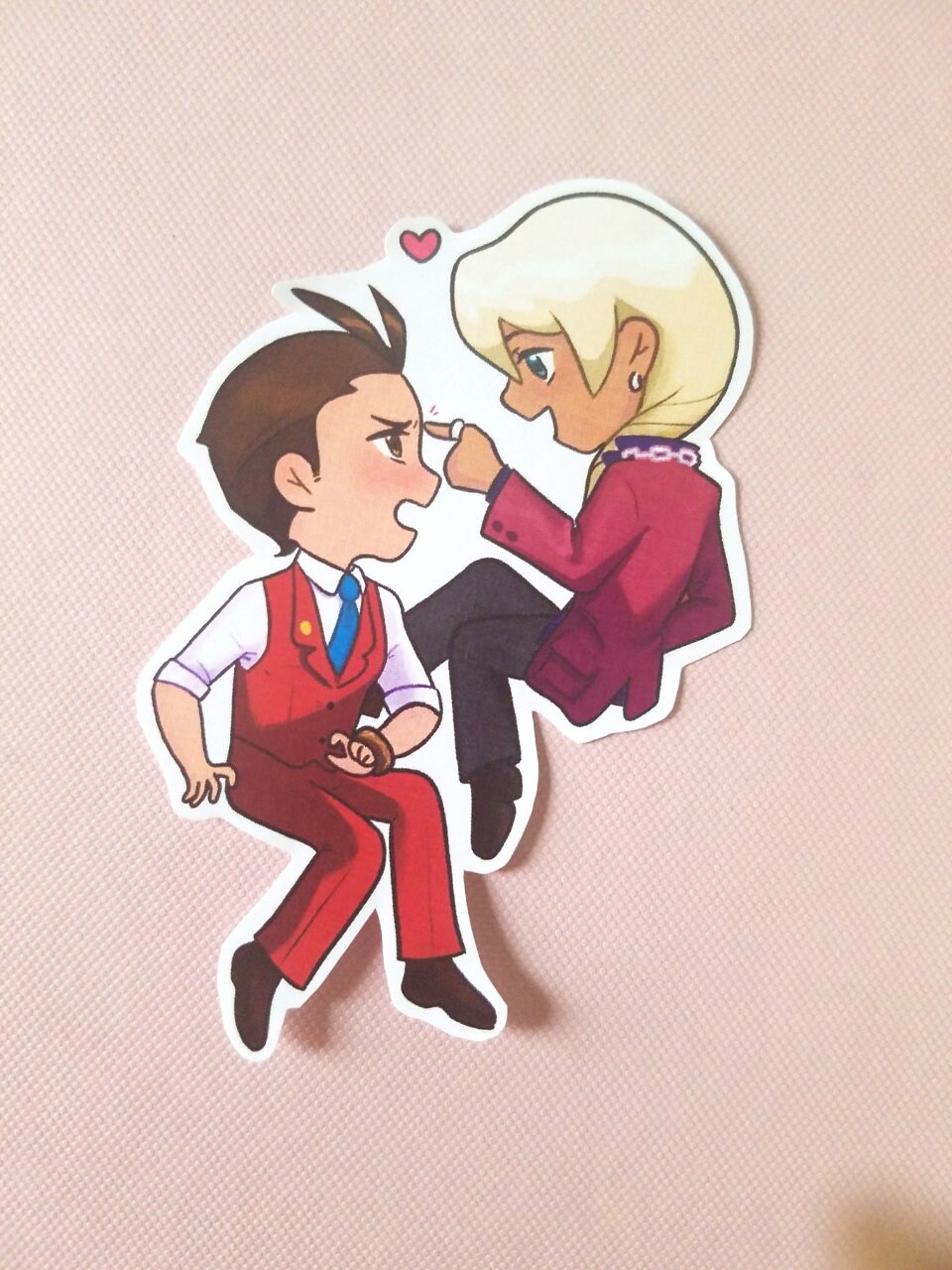 Ace Attorney StickerSet | Etsy