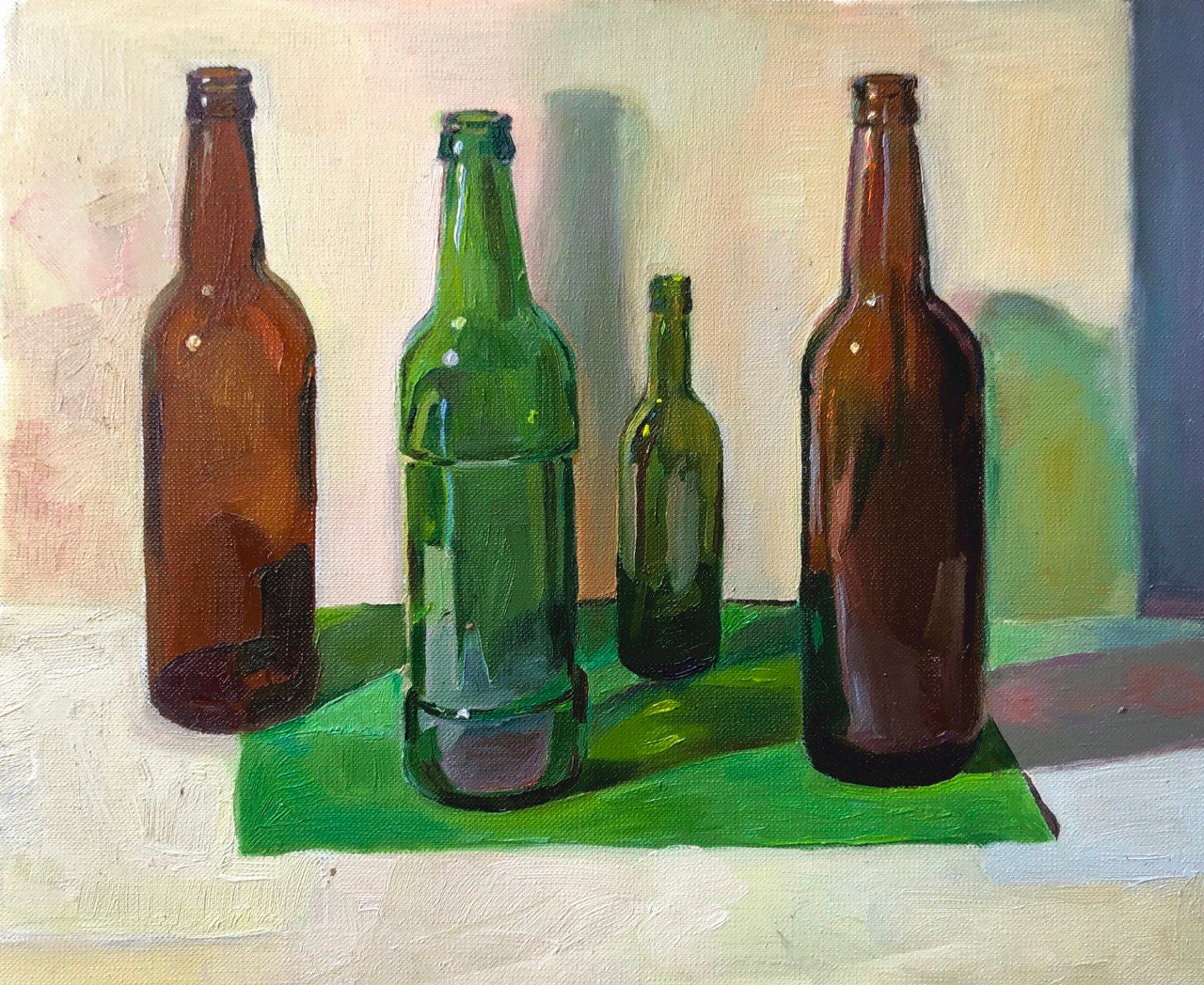 Still Life Paintings Of Bottles