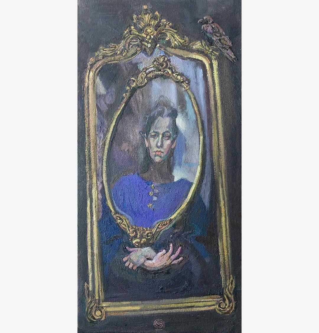 Inner Reflections Conceptual Oil Artwork Original Painting - Etsy