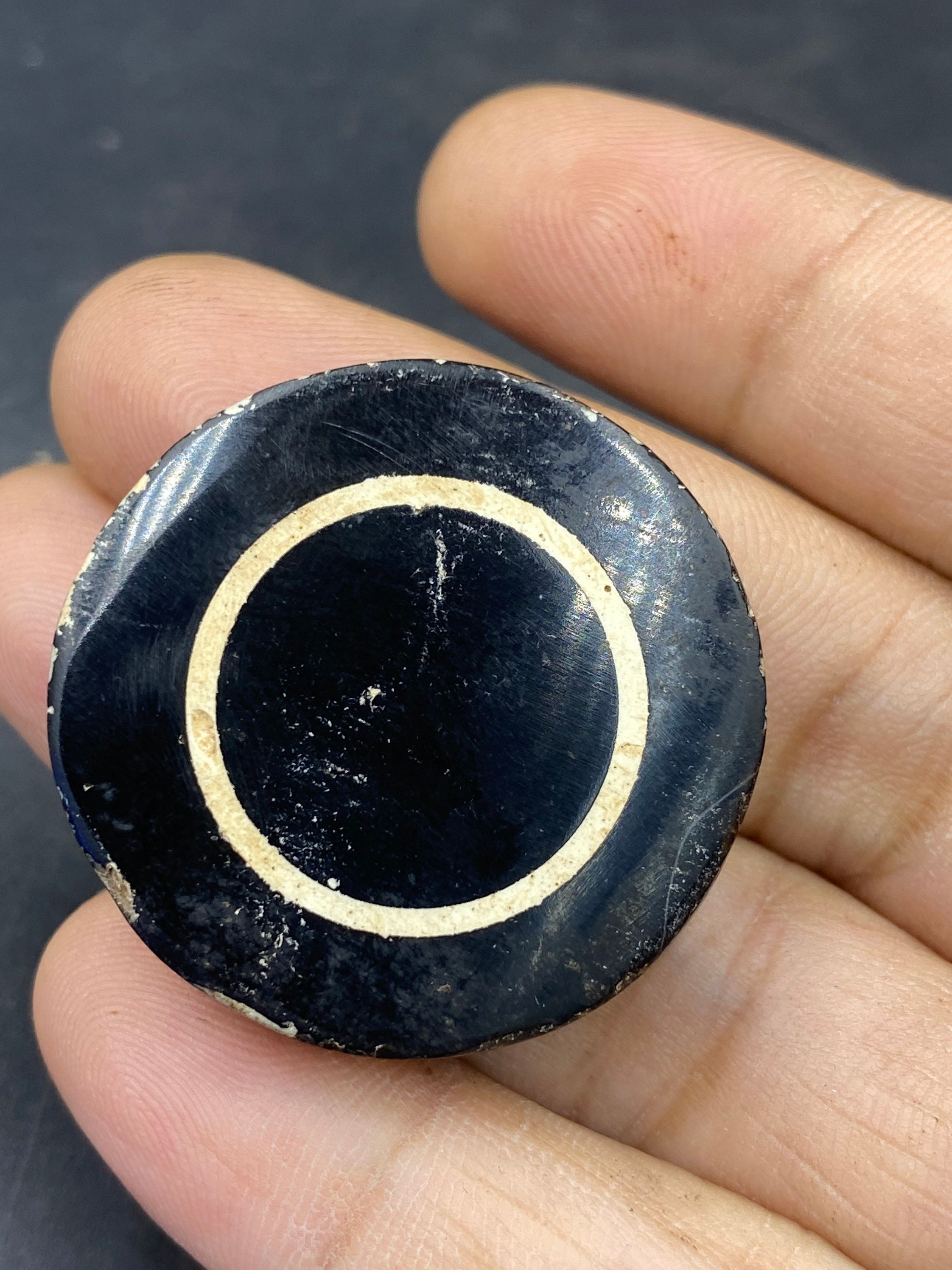 Very Old Natural Evil Eye Agate Bead From Bamiyan for - Etsy