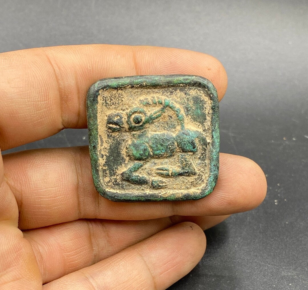 Rare Old Ancient Near Eastern Bronze Seal Stamp Authentic - Etsy