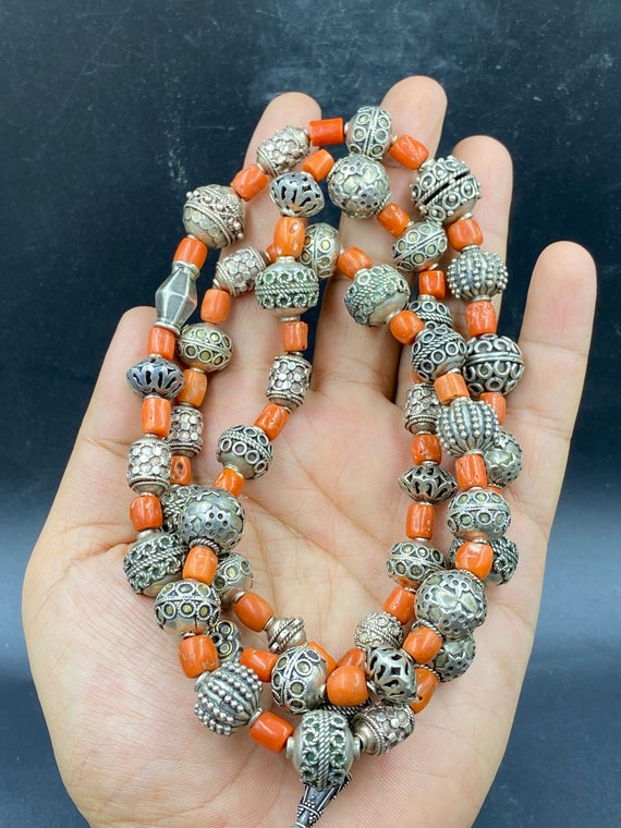 Excellence Quality Antique Genuine Solid Silver Beaded - Etsy