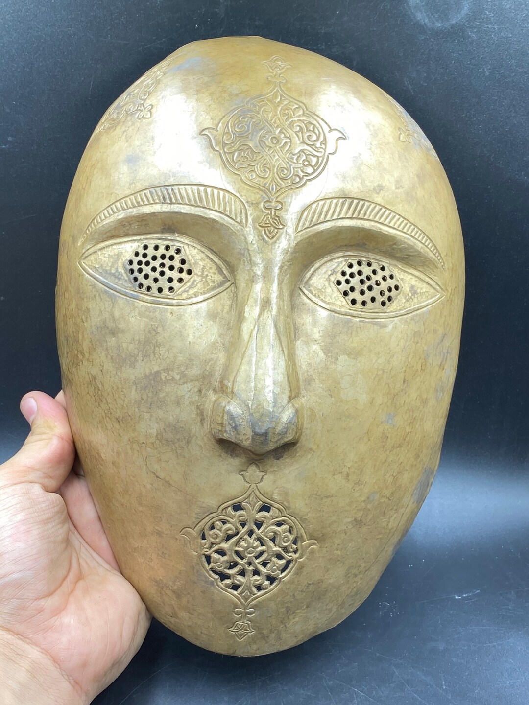 Huge Ancient Genuine Roman Silver Mask Very Unique Authentic Piece - Etsy