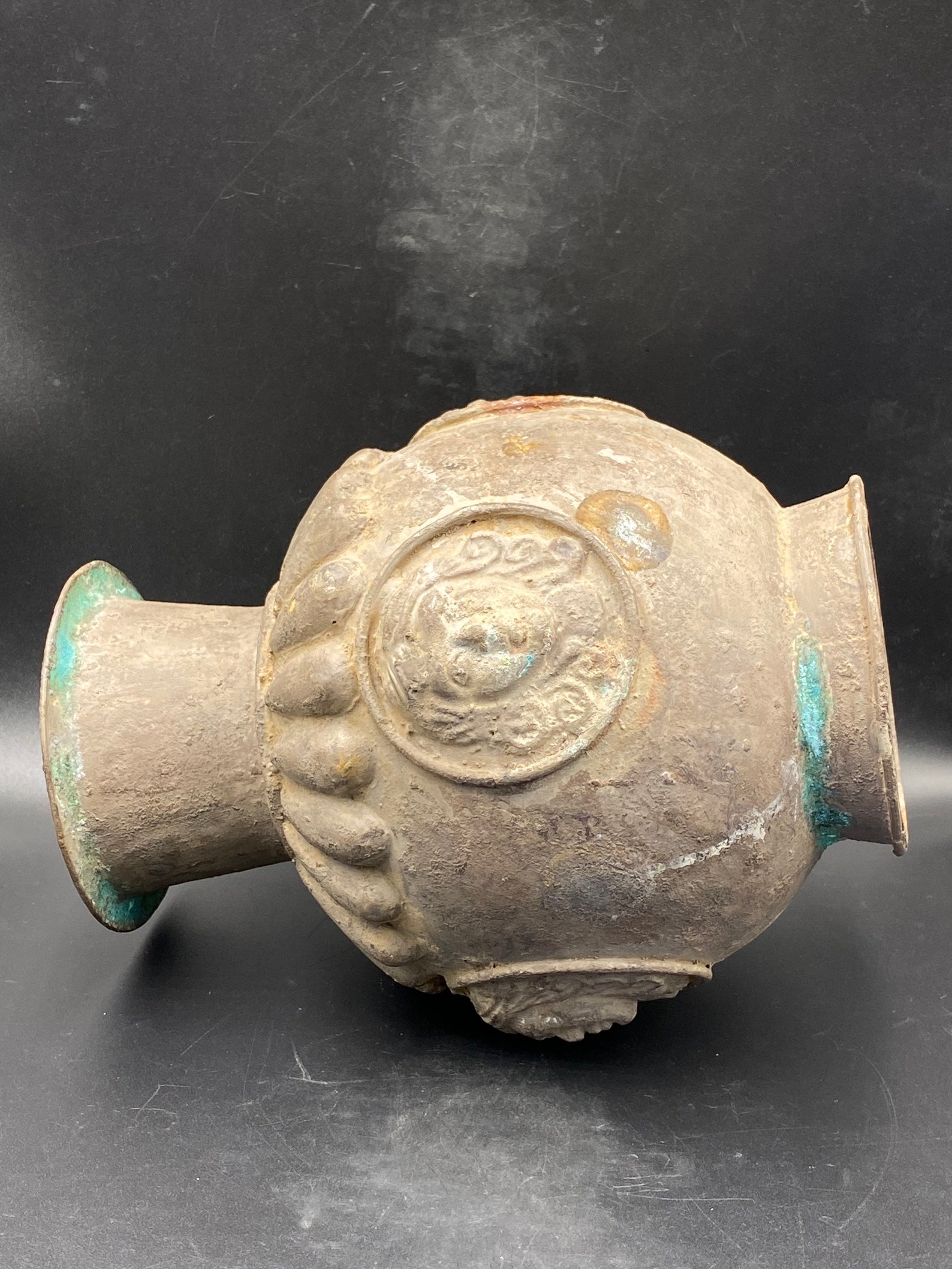 Rareold Ancient Roman Genuine Silver Vase Excellence Patina - Etsy