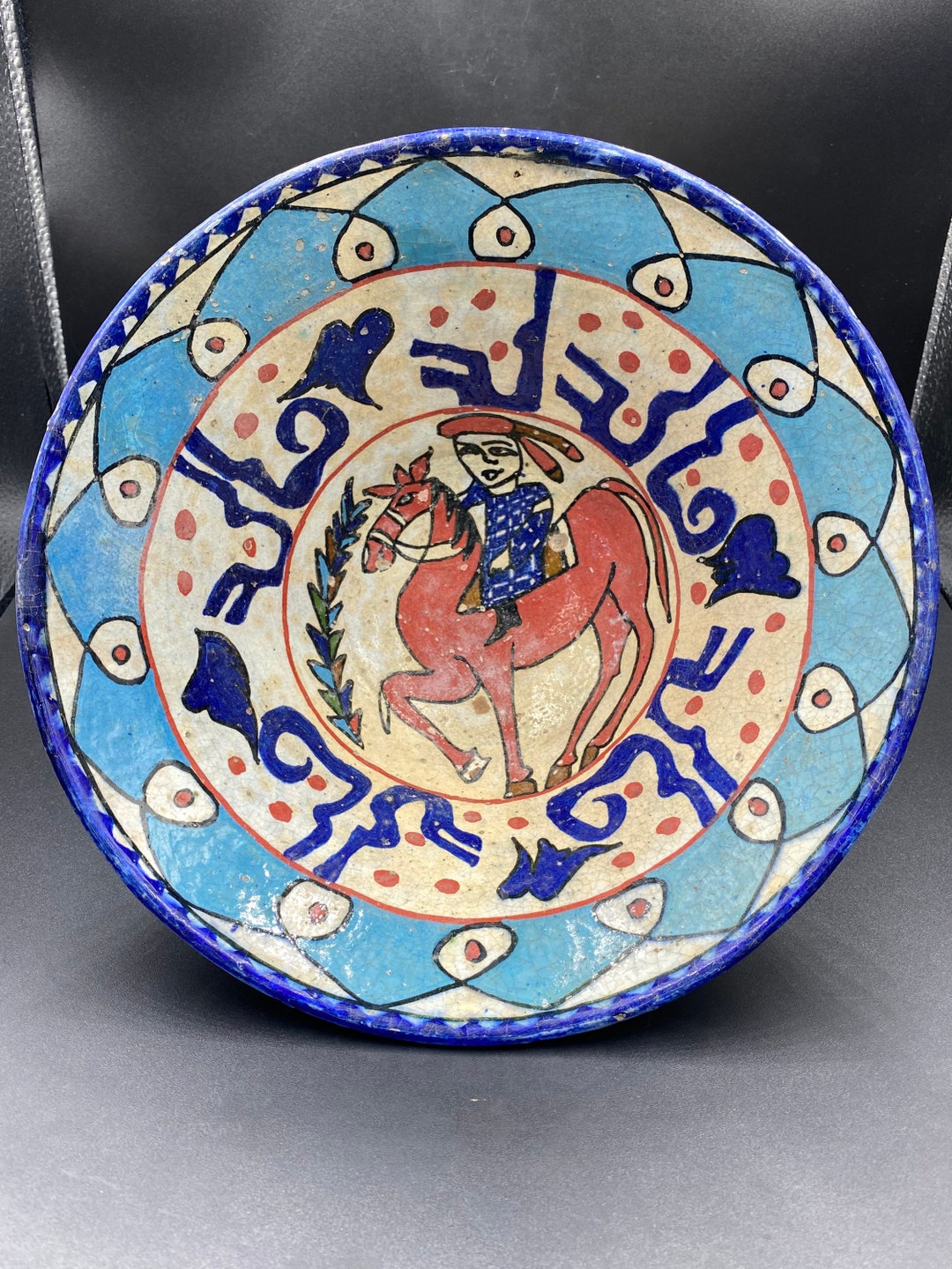 Antique Rare Ceramic Pottery Bowl From Afghanistan Very Good Condition ...