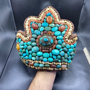 Antique Tibetan Ceremonial Traditional Ethnic Tribal Natural Old ...