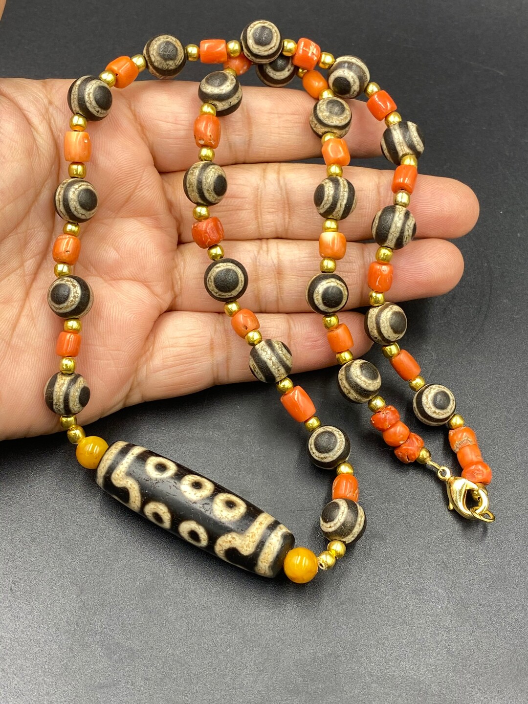 Gorgeous Old Antique Agate Bead With Excellence Quality Dzi Bead ...