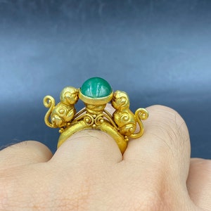Excellence Quality Old Antique Ancient Pyu Period 18K Genuine Gold With ...