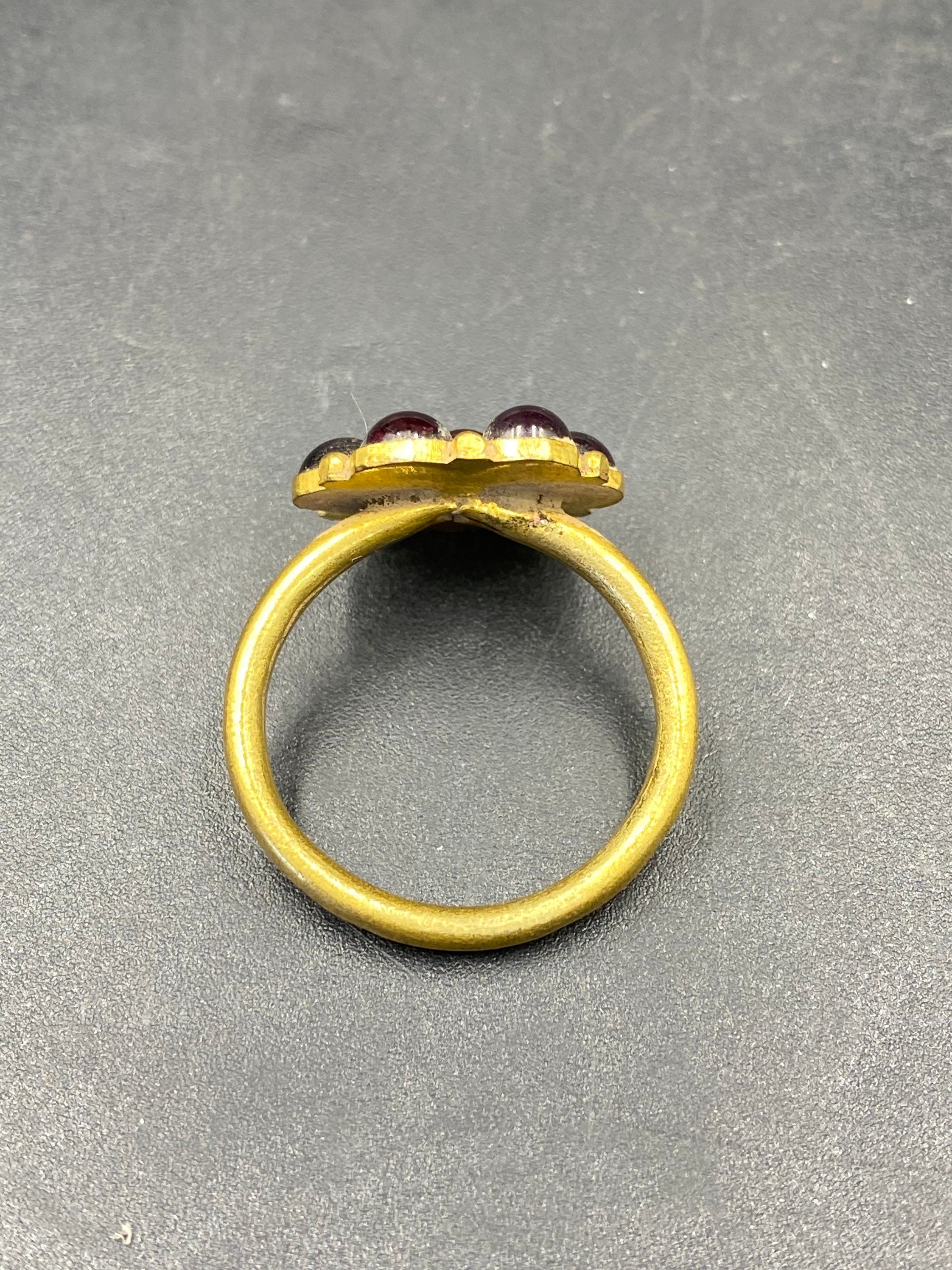 Very Beautiful Old Afghani Vintage Gold Plated Ring With - Etsy